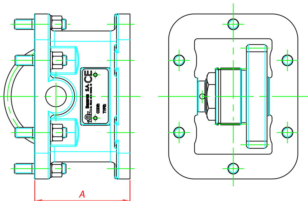 AD_ _ _ Reverse Rotation Adapter SAE 6 Holes - Bezares SA - Leading ...
