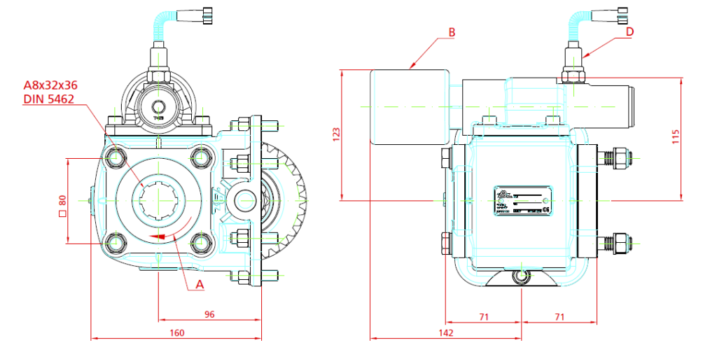 0310002 SIDE MOUNT ELECTRIC - WITH SOLENOID - Bezares SA - Leading ...