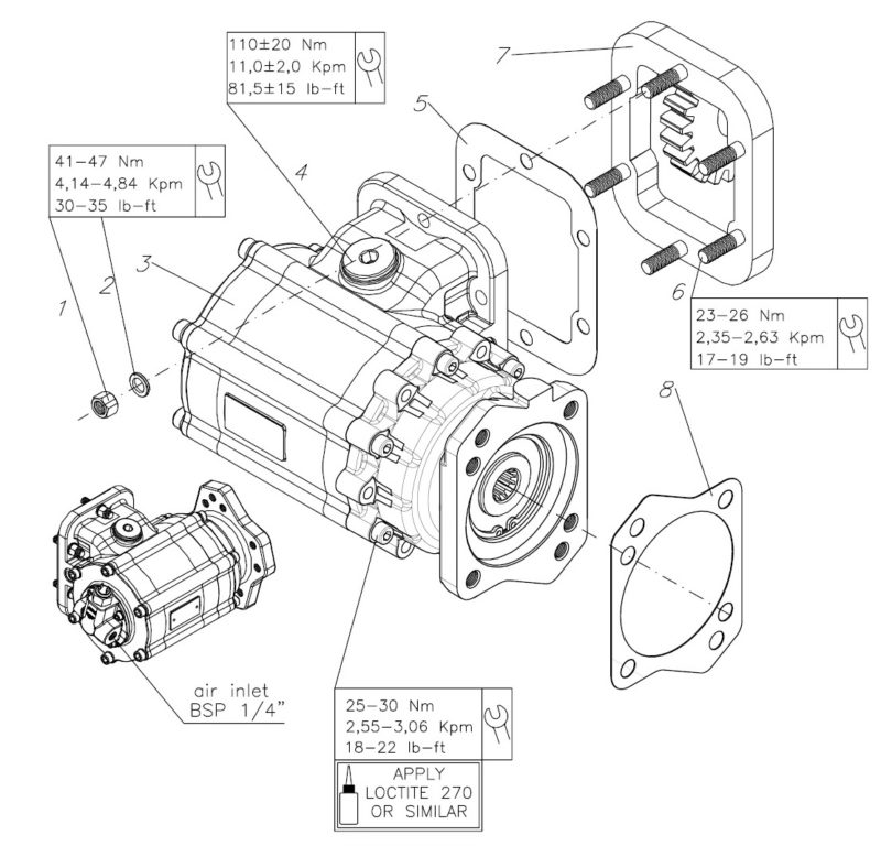 Bezares 3200 & 3800 Series PTO instructions - Bezares SA - Leading ...