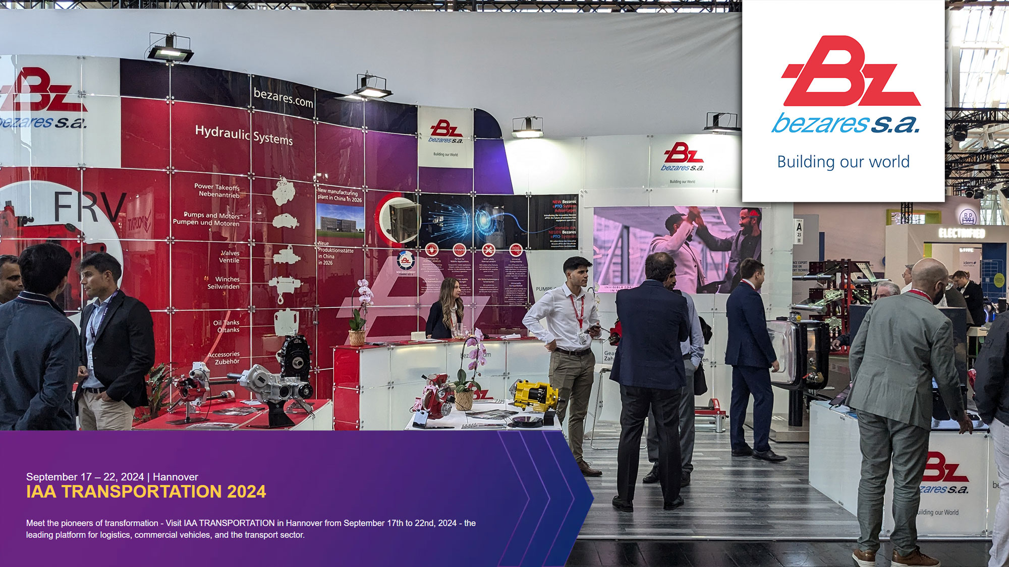 Summary of Bezares' Successful Participation at IAA 2024 - Bezares SA ...