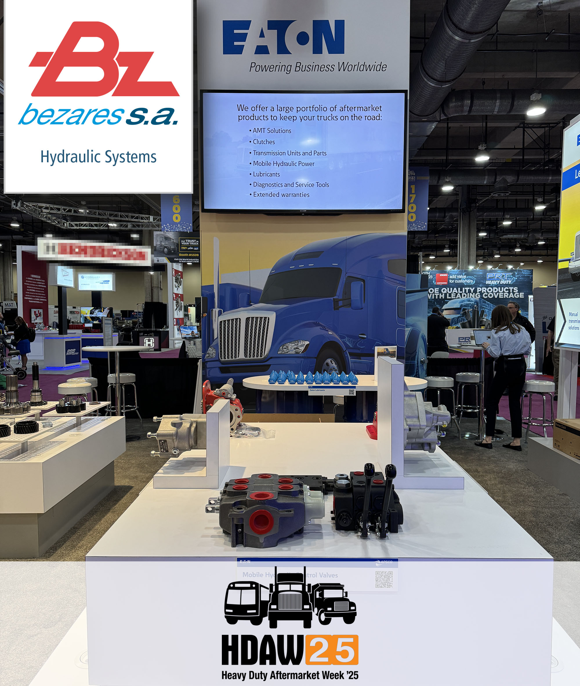 Bezares with Eaton at HDAW 2025 in Grapevine, TX - Bezares SA - Leading ...