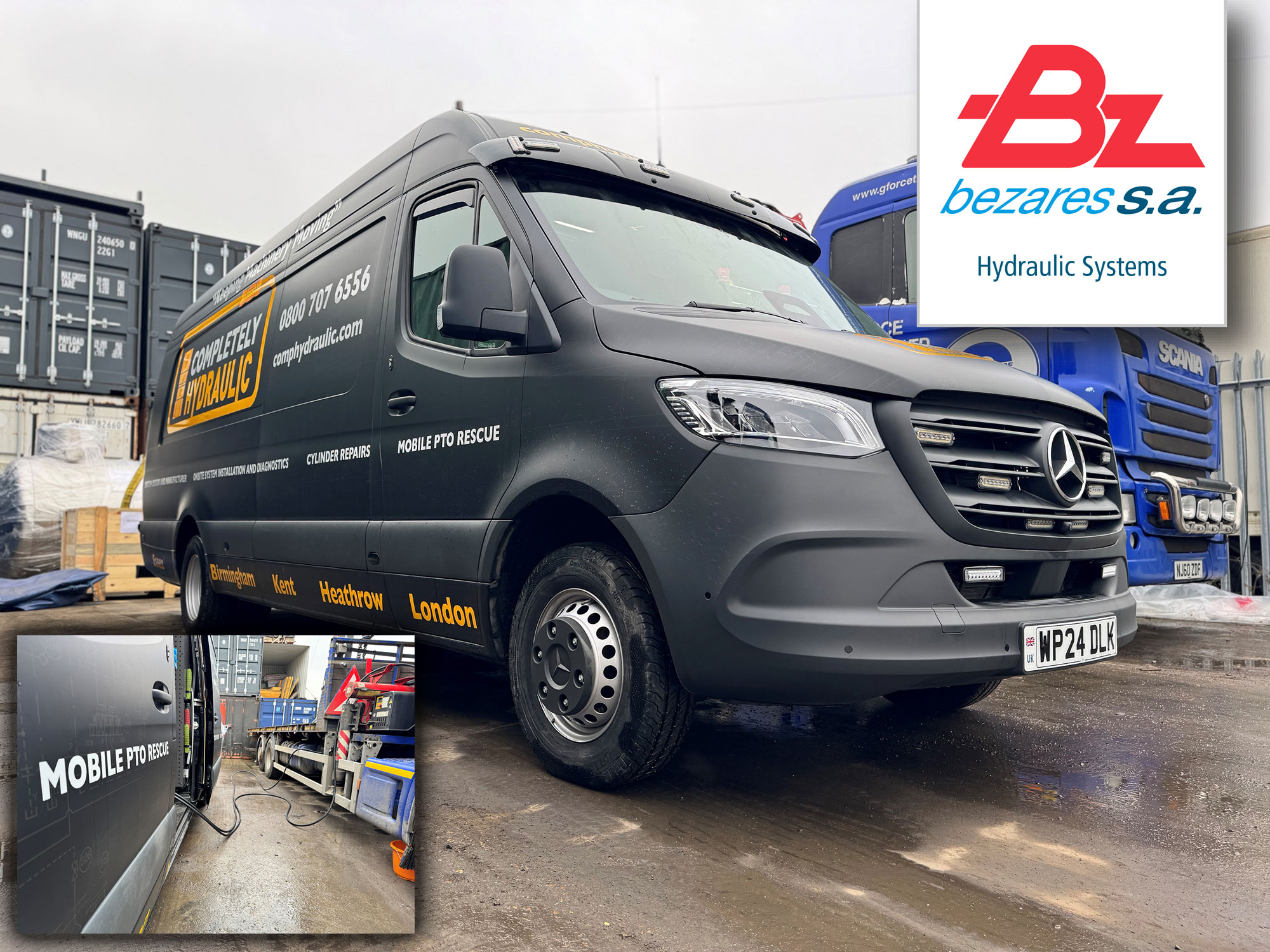Specialist Mobile PTO Breakdown van - Bezares SA - Leading hydraulic ...
